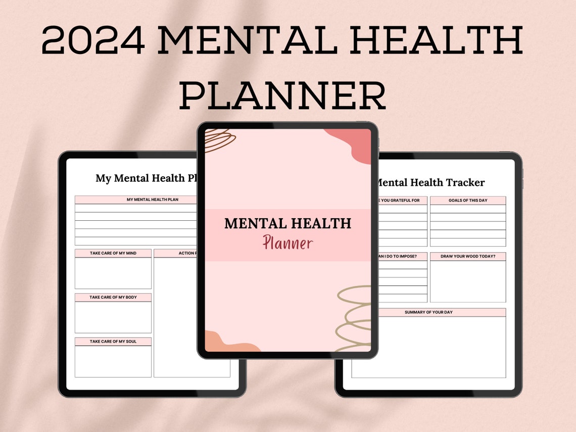 Mental Health Journal Printable, Mental Health Journal, Printable ...