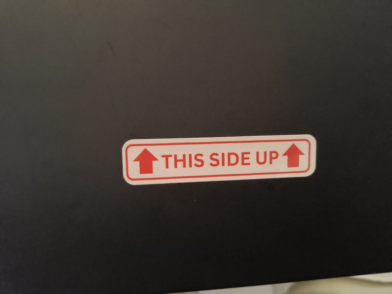 This Side up Sticker Shipping Packaging Safety Mailing Labels Decals ...