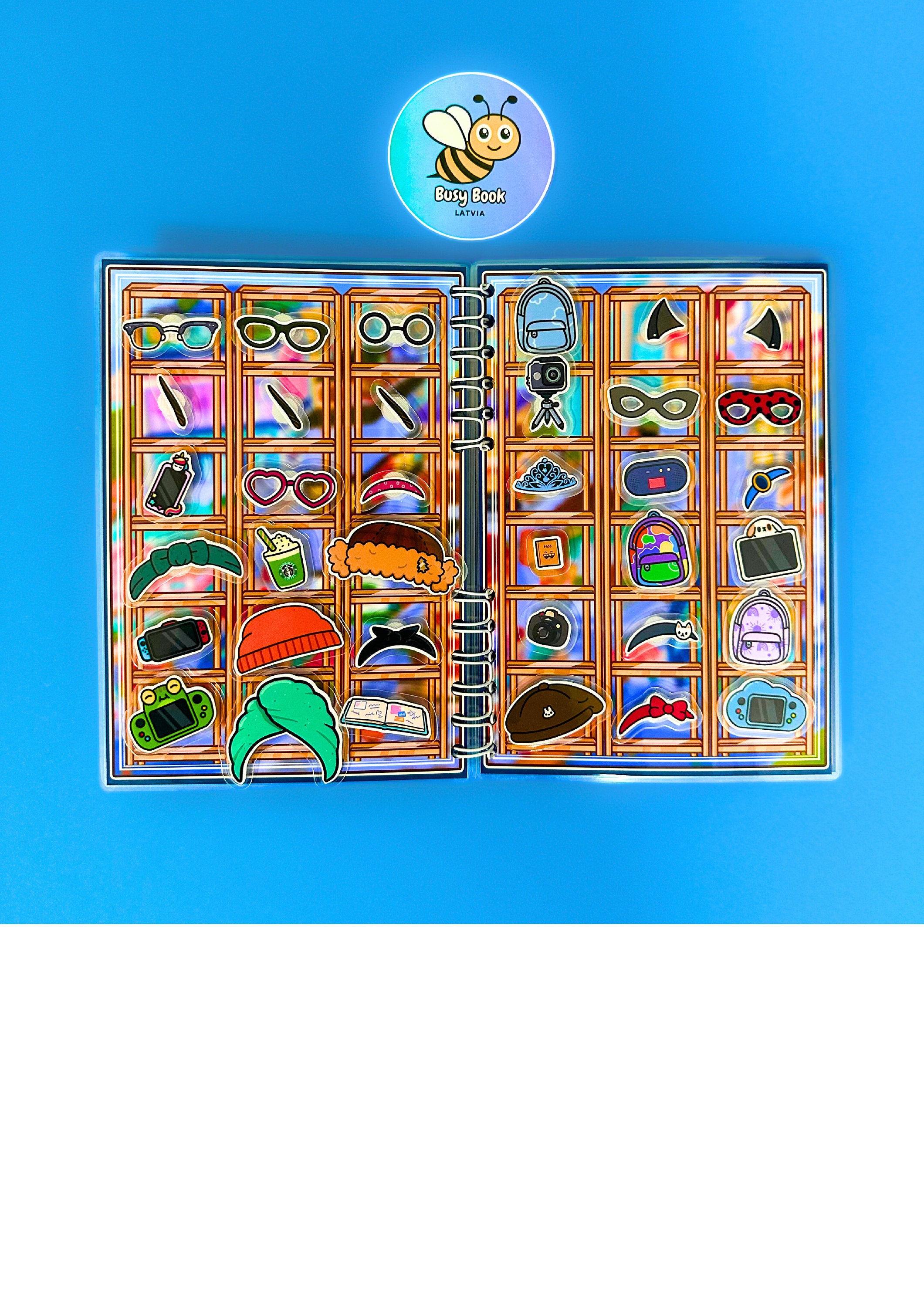 Toca Boca Busy Book Large Collection of Characters , Outfits and ...