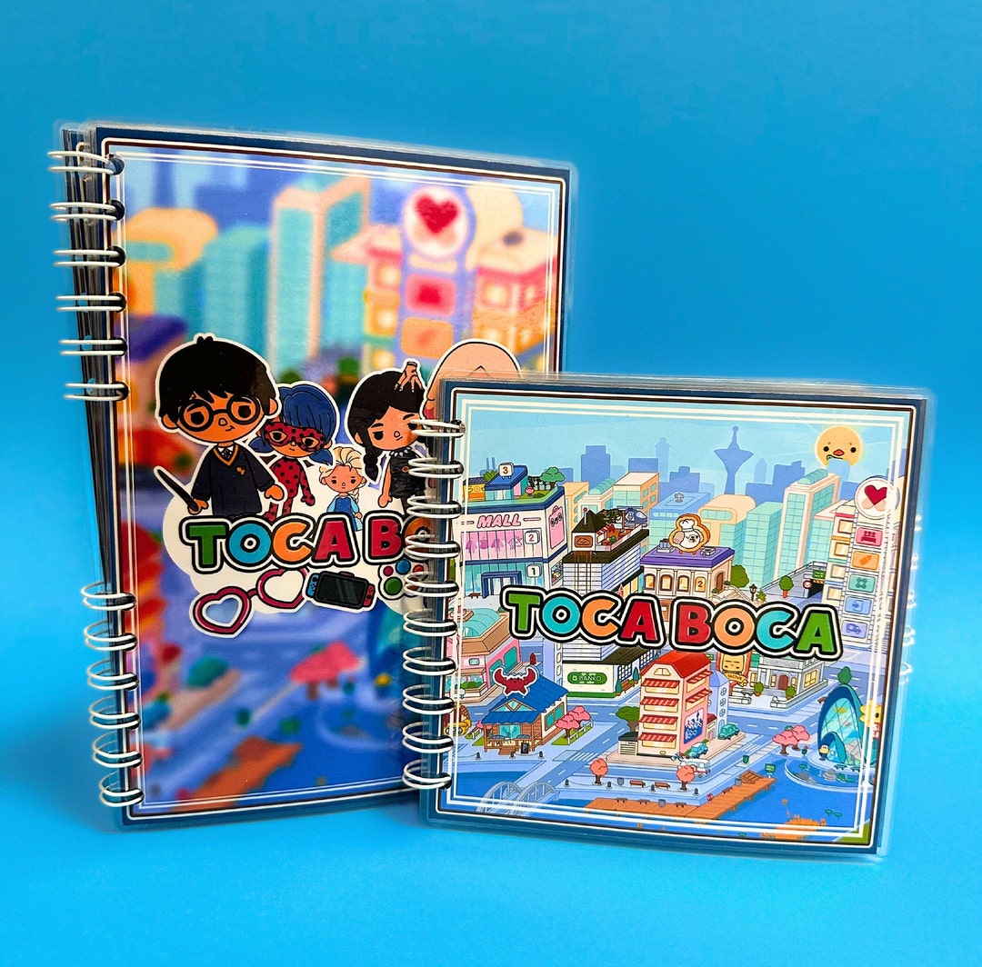 Toca Boca Busy Book Large Collection of Characters , Outfits and ...