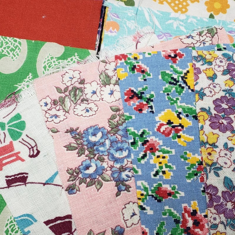 Vintage Sack Print Fabric - Etsy