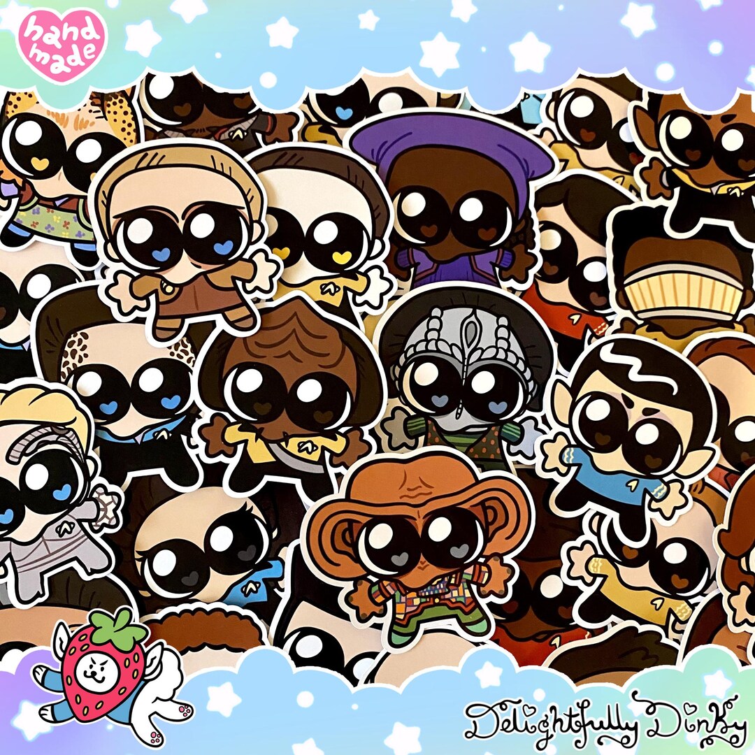 Star Trek Goobers Sticker | Scifi Alien Nostalgia Cute Nerdy Gift for ...