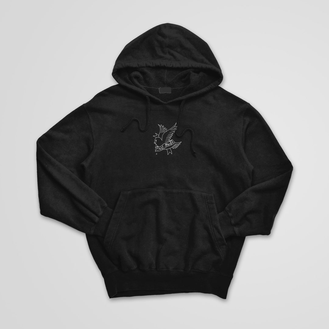 Lil Peep 'cry Baby' Hoodie, Cry Baby Hoodie, Album Cover Hoodie, Rapper ...