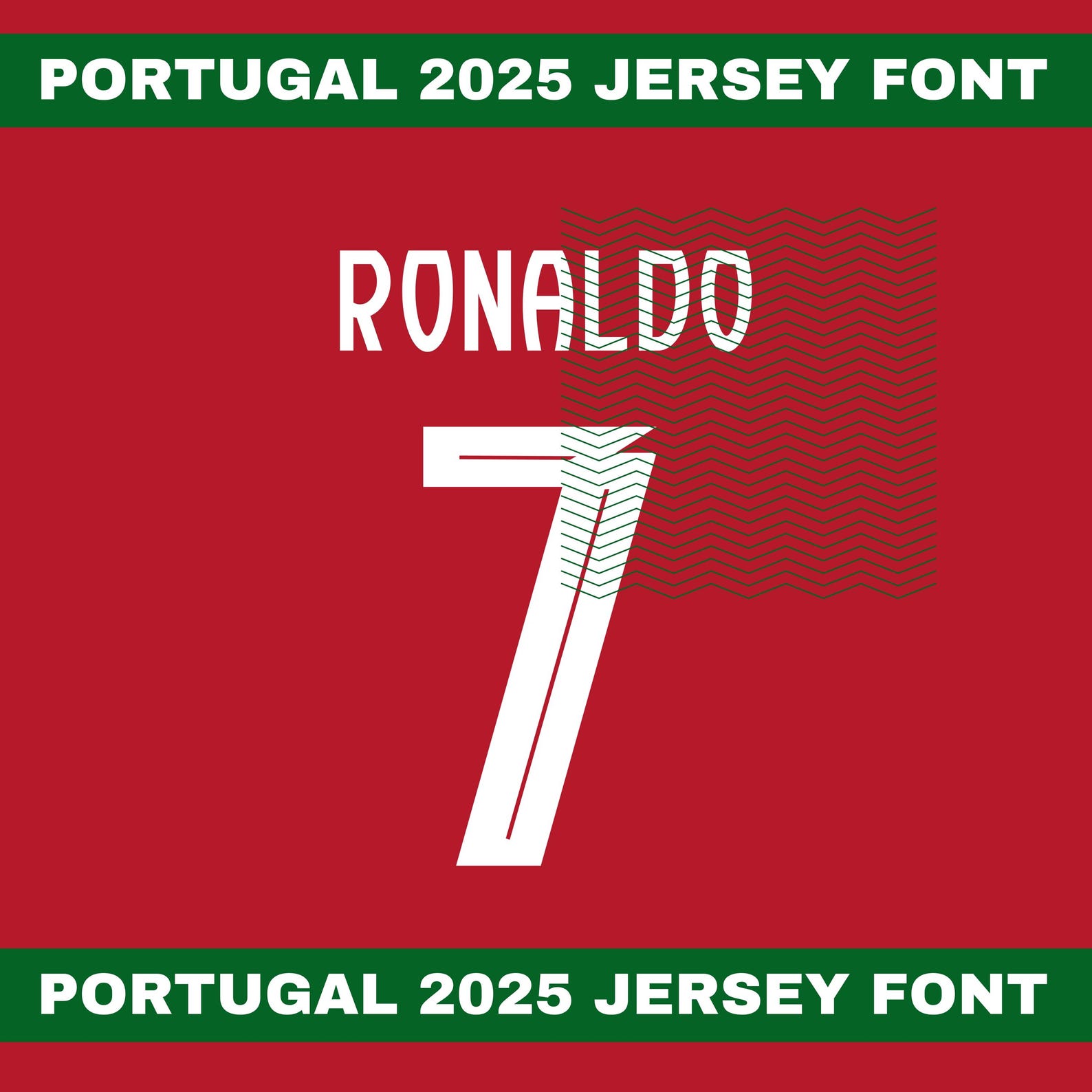 Portugal 2025 Font – Digital Download for Shirts, Names & Numbers ...