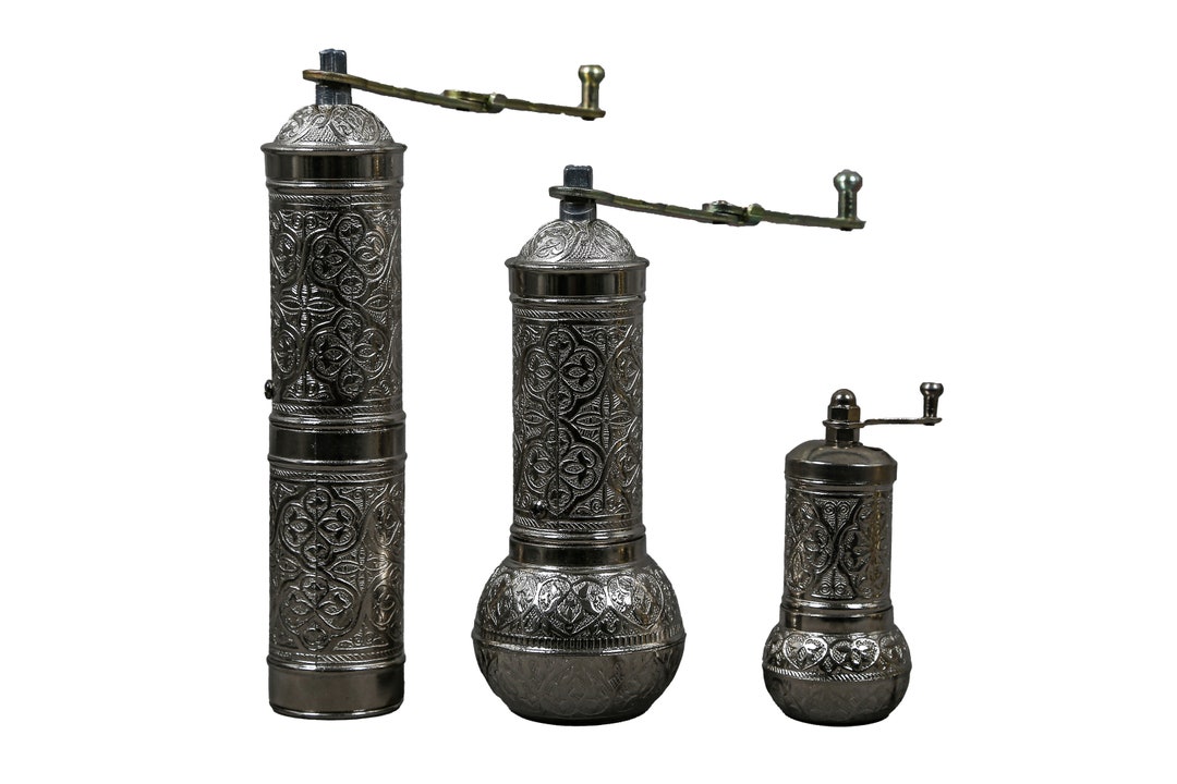 Turkish Coffee Grinders, Pepper Mill, Spice Grinder, Brass Mill, Manuel ...