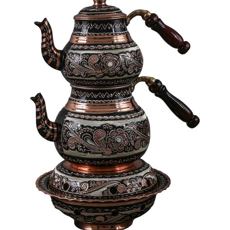Persian Tea Pot and Kettle - Etsy