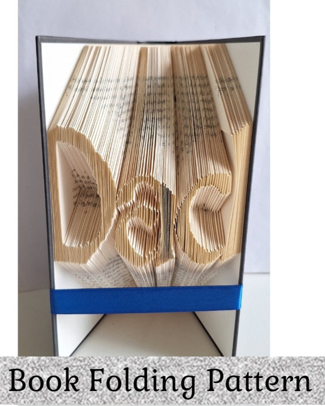Dad Book Folding Pattern: MMF Method (PDF Digital Download) - Etsy