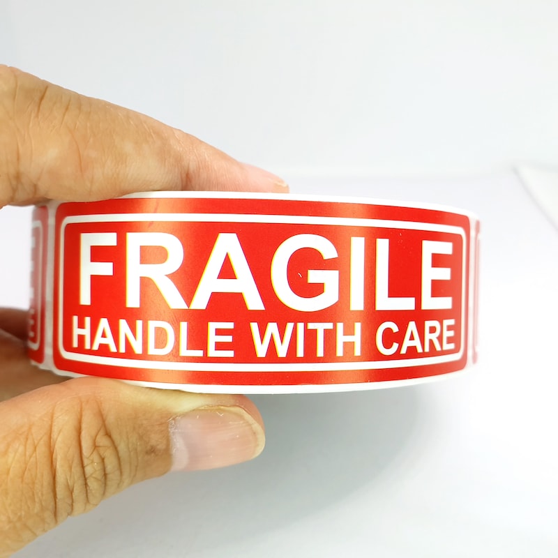 Fragile Stickers - Etsy UK