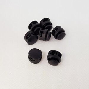 Plastic Cord Lock Stopper Fastener 17*14mm Spring Toggle Clip Clamp for ...