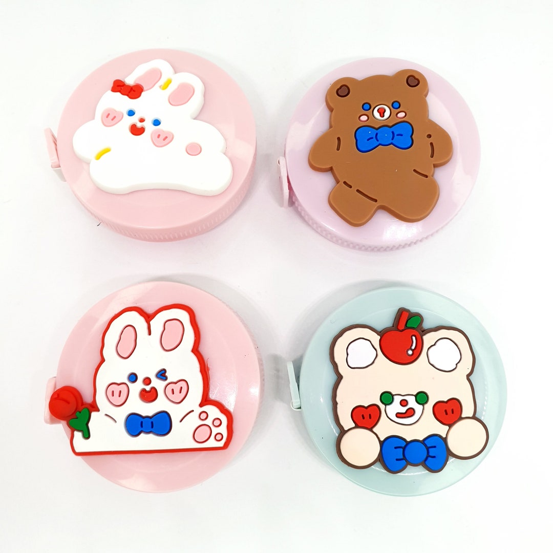 1 Pcs Cute Cartoon Tape Measure Mini Measuring Tape Measure Three ...