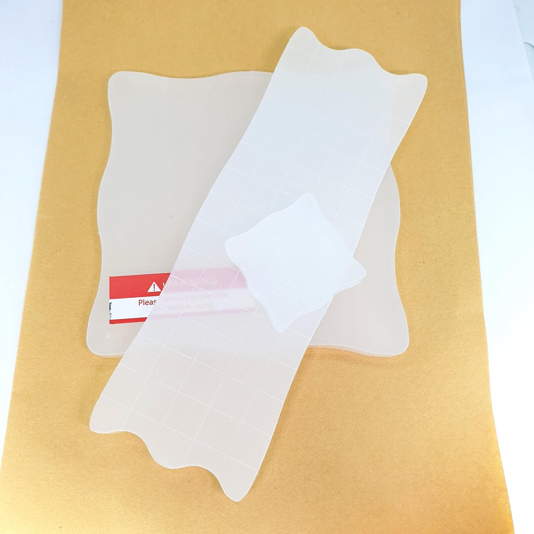 Clear Acrylic Stamp Blocks Stamp Holder Scrapbooking Supplies Acrylic ...