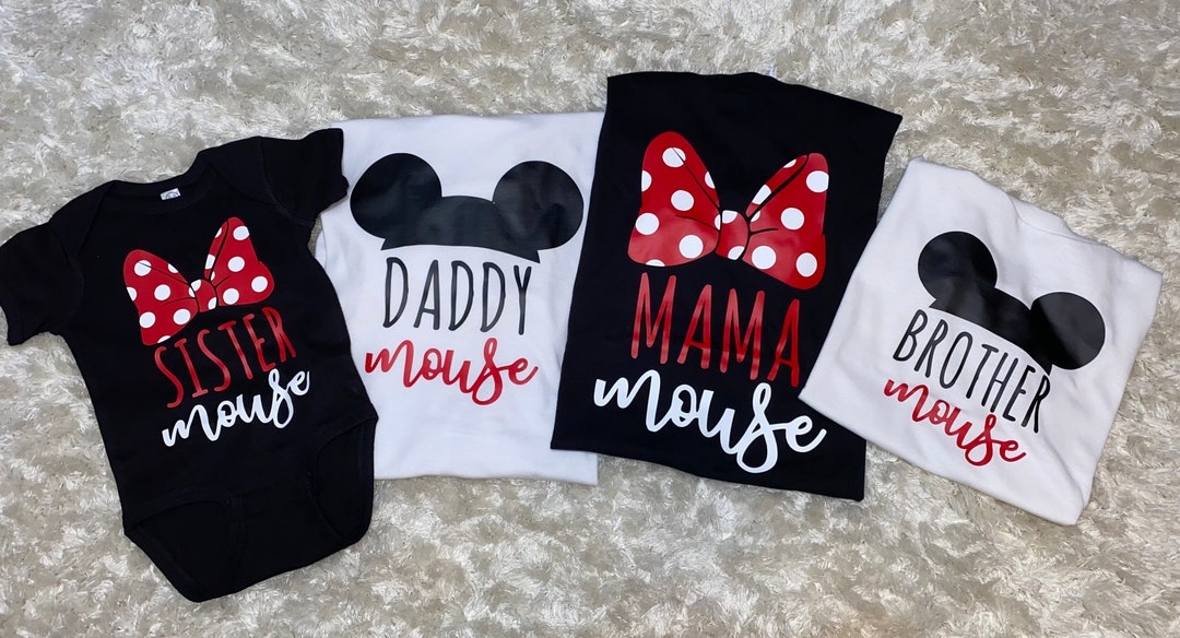 Disney - Mama Mouse - Daddy Mouse - Brother Mouse - Sister Mouse - WDW ...