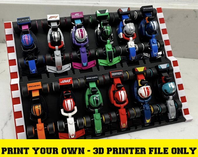 3D Print STL File - CMF Minifigure Display Stand - Compatible With LEGO ...