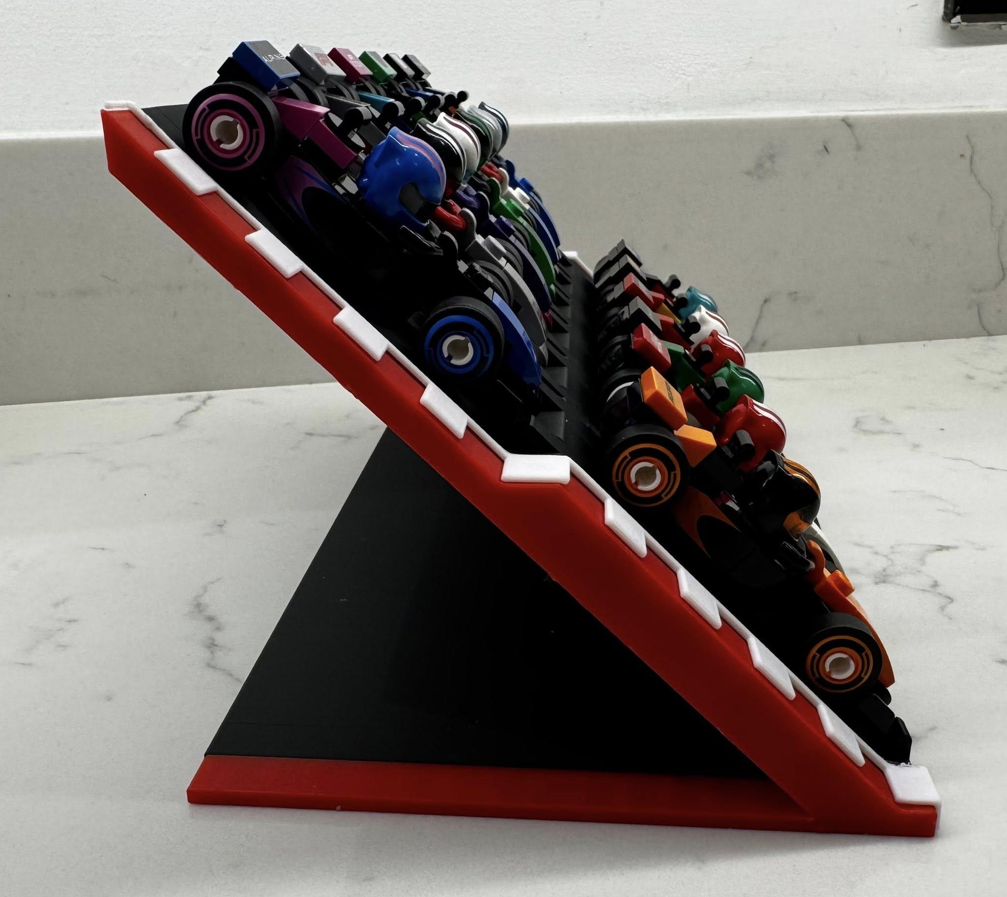 CMF Display Minifigure Stand Compatible With LEGO® Formula 1, F1, Mini ...