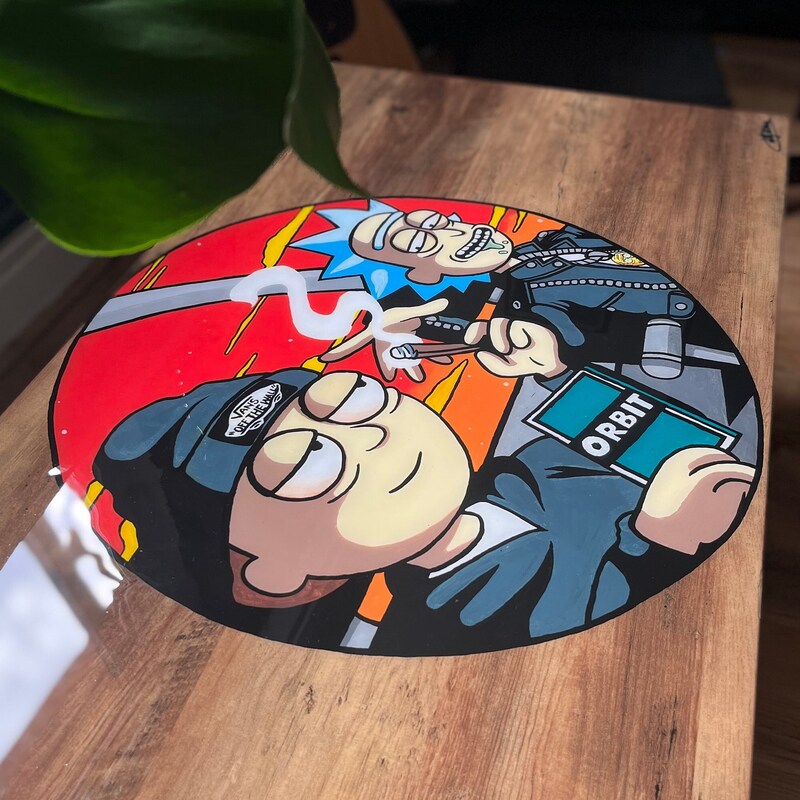 Custom Painted Table - Etsy