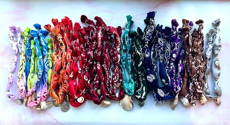 Bandana Scarf Choker Conch Shell Charm Necklaces | Shell Jewellery ...