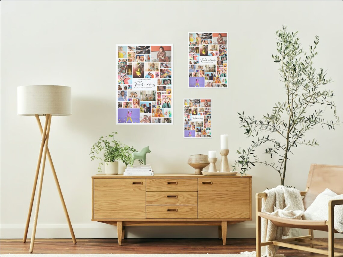 24x36 Photo Collage, Poster Size Big Photo Collage, Poster Collage ...