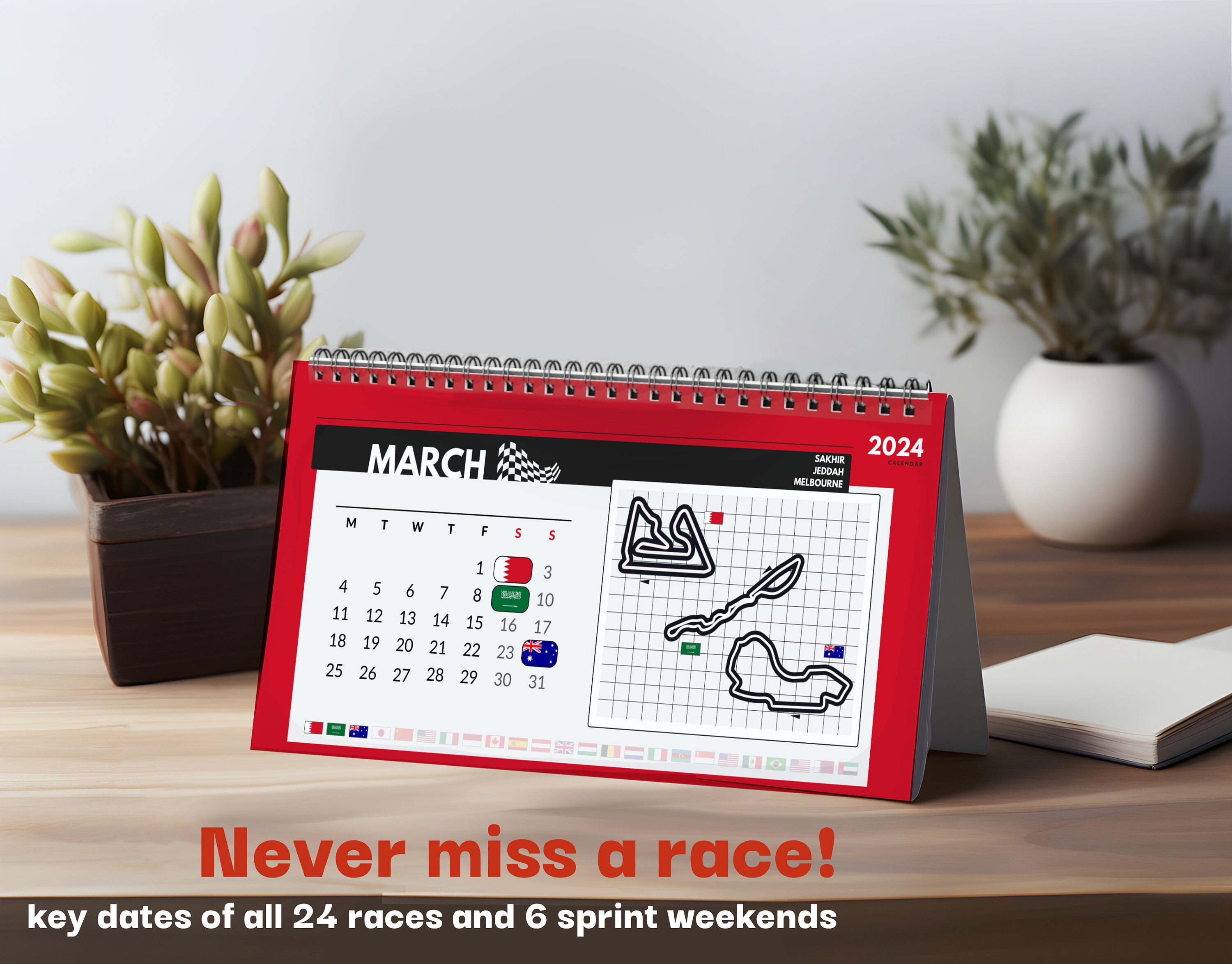 2024 F1 Race Calendar, Next Year F1 Races Calendar, F1 Grand Prix Dates ...