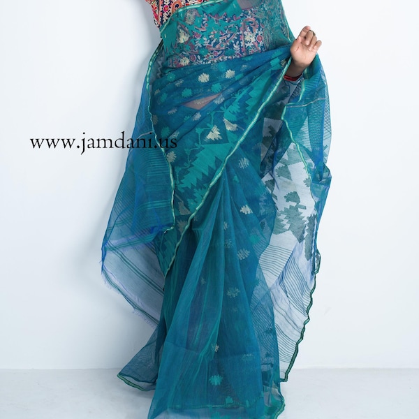 Jamdani Saree Karchupi - Etsy UK