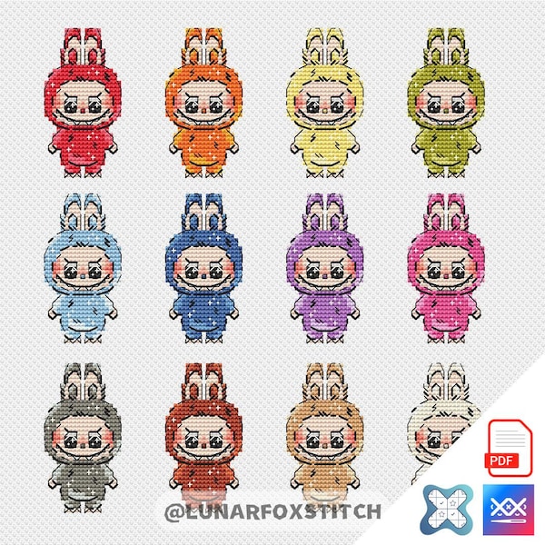 Asian Cross Stitch Set - Etsy UK