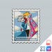Anime Love Story Postage Stamp Cross Stitch Pattern - Japan Witch ...