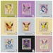 Cute Anime Animals- Set of 9 - Postage Stamp Cross Stitch Pattern - Cat ...