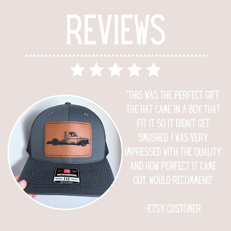 Custom Hat With Laser Engraved Photo of Your Car, Personalized ...