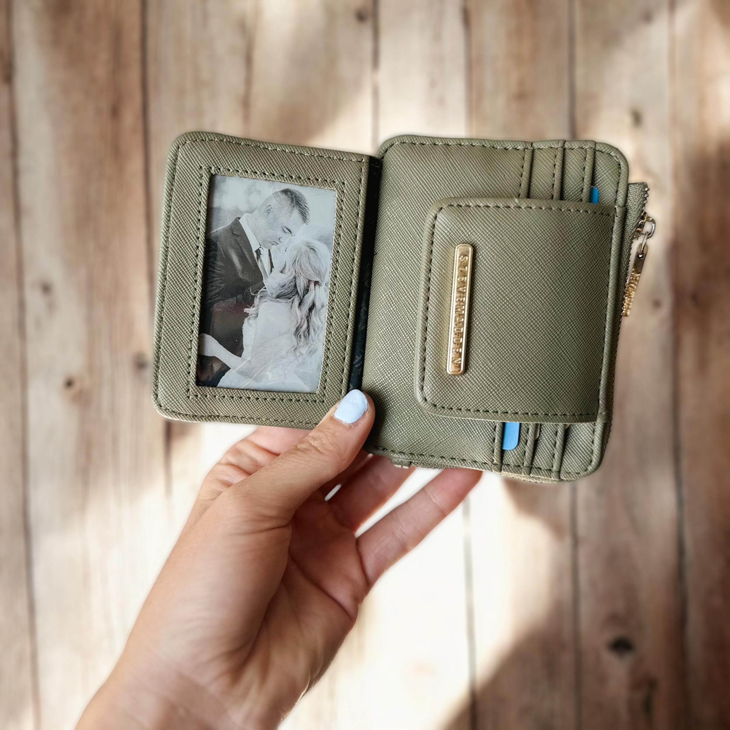 Custom Engraved Wallet Photo Card, Photo Wallet Card for Anniversary ...