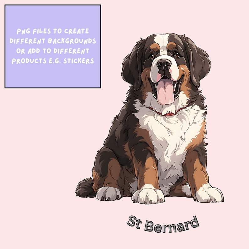20 Unique Dog Digital Clipart Prints, Puppy Illustration Bundle, Dog ...