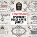8 Speakeasy Booze Crate Labels, Large A3 Downloadable Printable Party ...