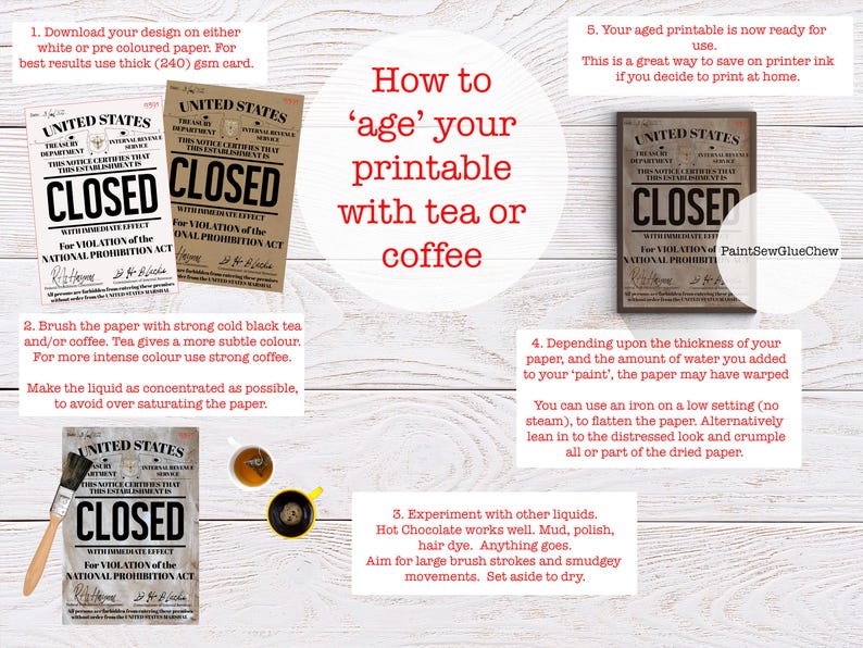 Speakeasy Booze Crate Labels: Vintage Prohibition Party Decor ...