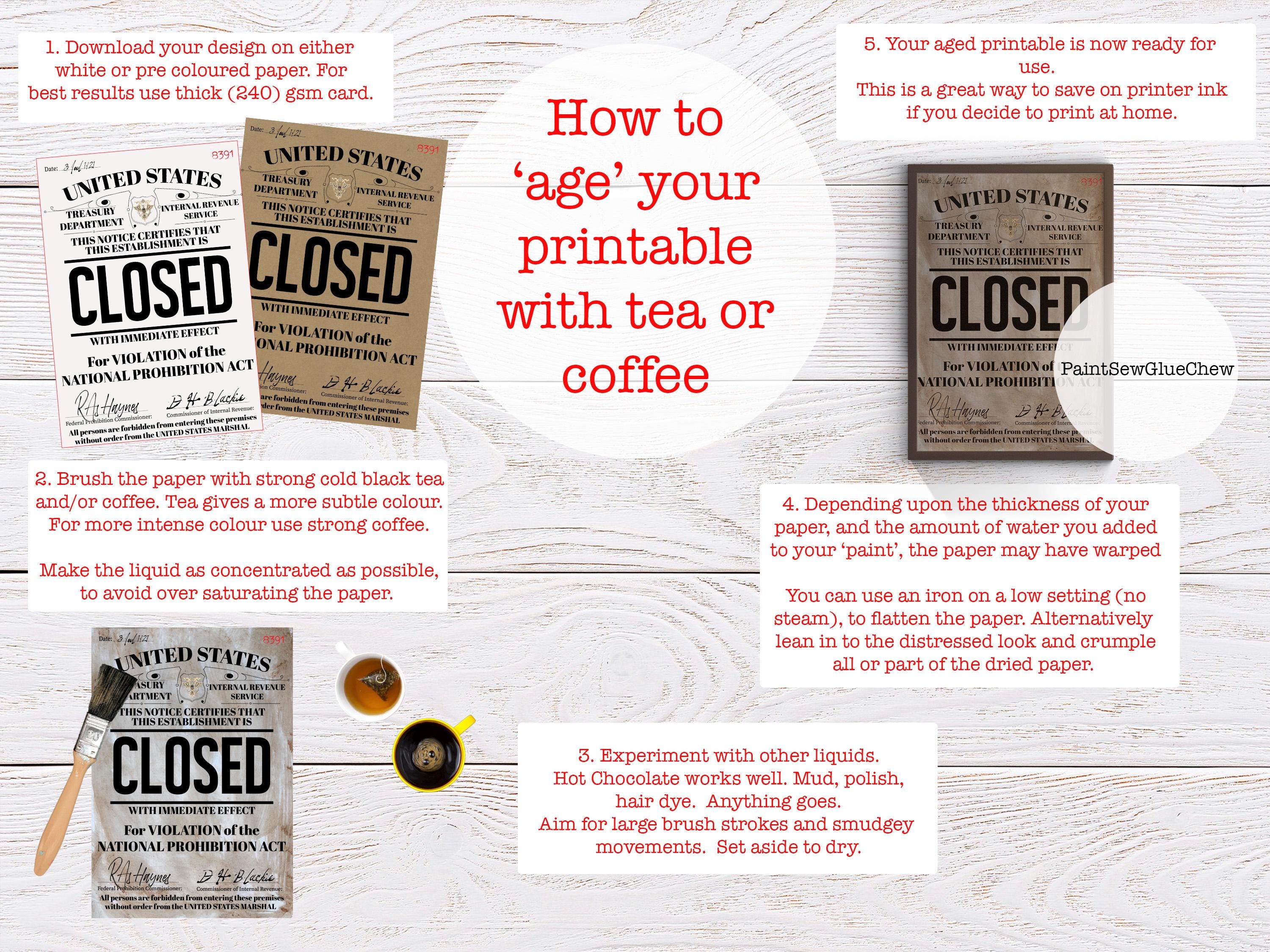 Retro Gangster Wanted Posters: 1920s Speakeasy Party Decor (digital ...