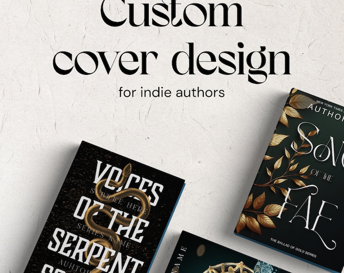 Custom Affordable Book Cover Design for Indie Authors YA Fantasy - Etsy