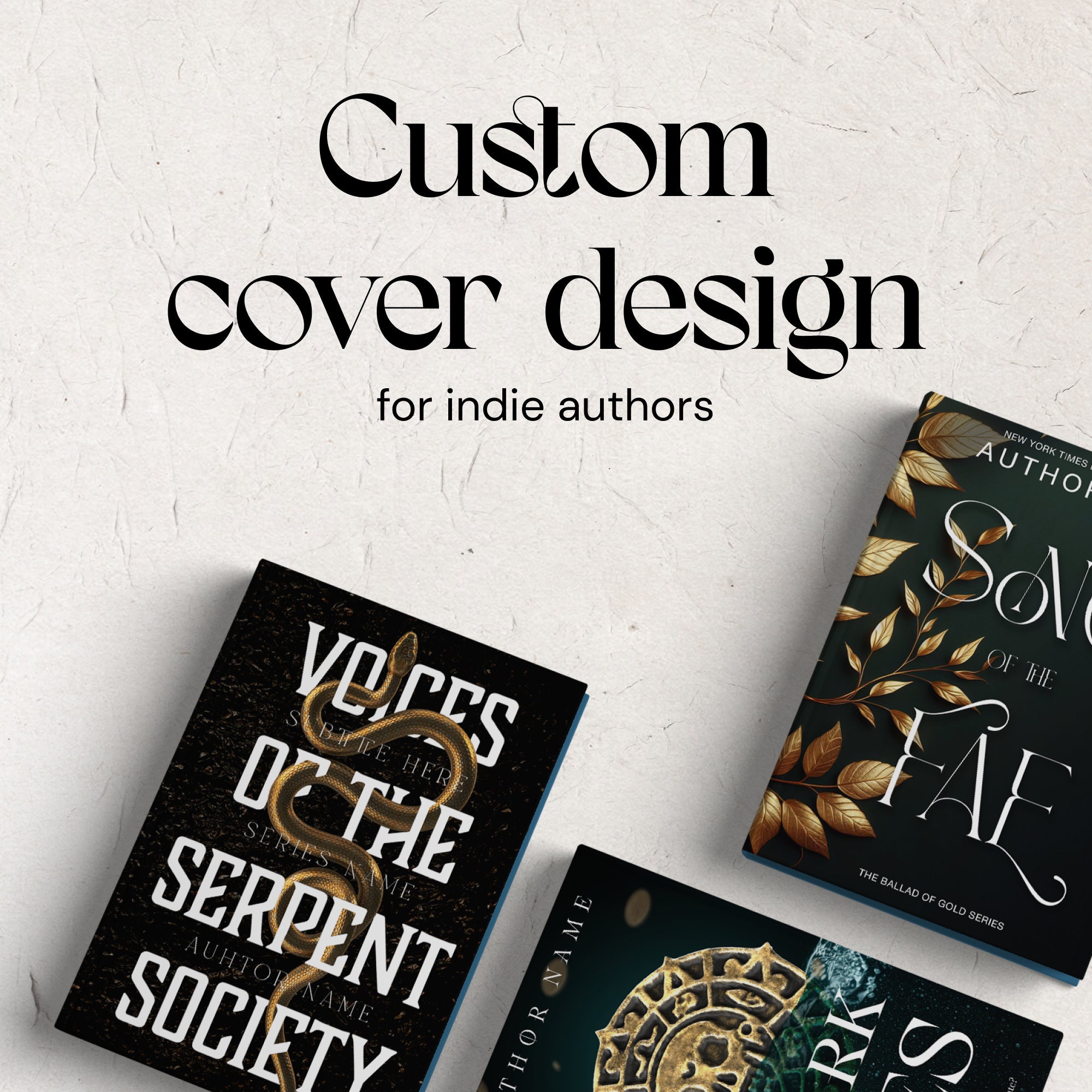 Custom Affordable Book Cover Design for Indie Authors YA Fantasy - Etsy