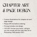 Chapter and Page Art for Indie Authors Affordable - Etsy