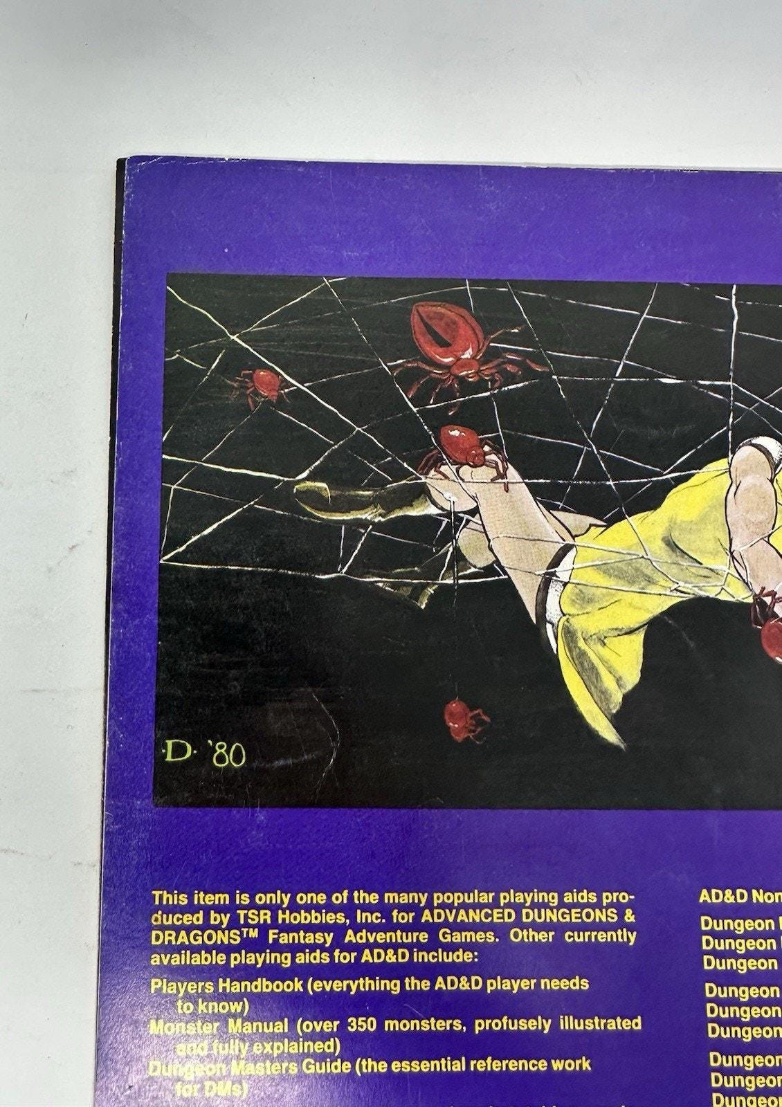Dungeons and Dragons Queen of the Demonweb Pits 2nd Print Q1 RPG TSR ...