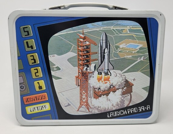 1977 Space Shuttle Orbiter Enterprise Metal Lunchbox … - Gem