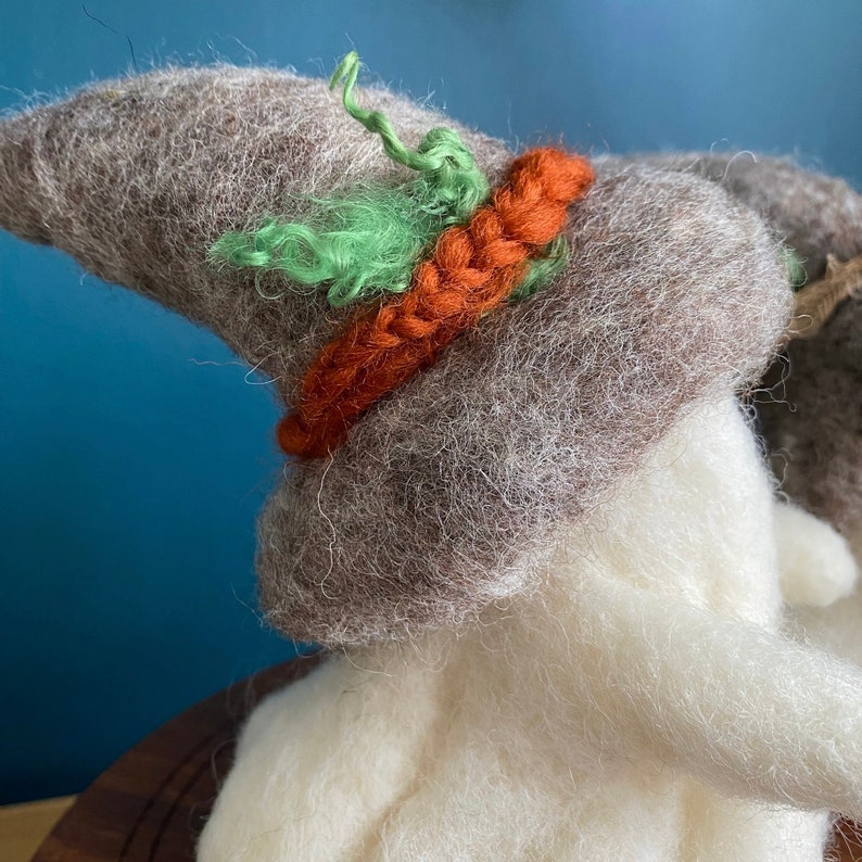 Handmade Wool Wizard Ghosties Needle Felted Ghosts Looking for Their ...