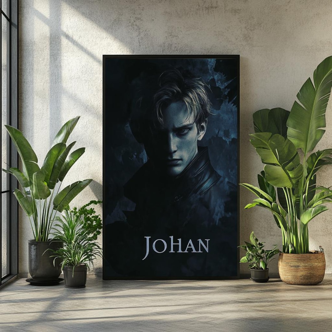 Johan Liebert Poster, Monster Anime Fan Art, Digital Print Download ...