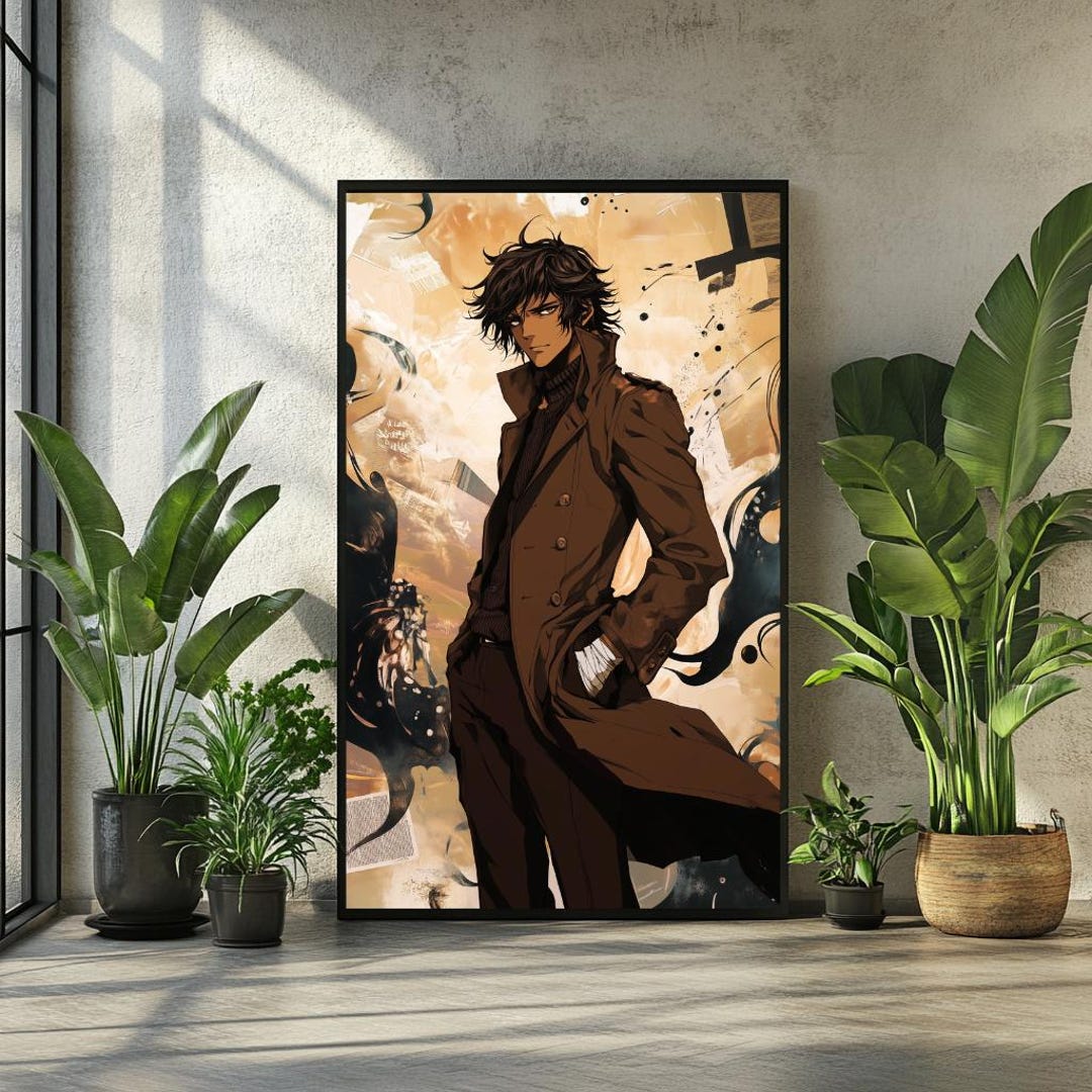 Osamu Dazai Poster, Bungou Stray Dogs Fan Art, Digital Print Download ...