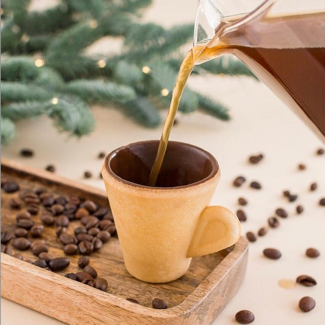 Edible Coffee Cups – Natural Sweets Drinkware, to Go Dessert Cups ...