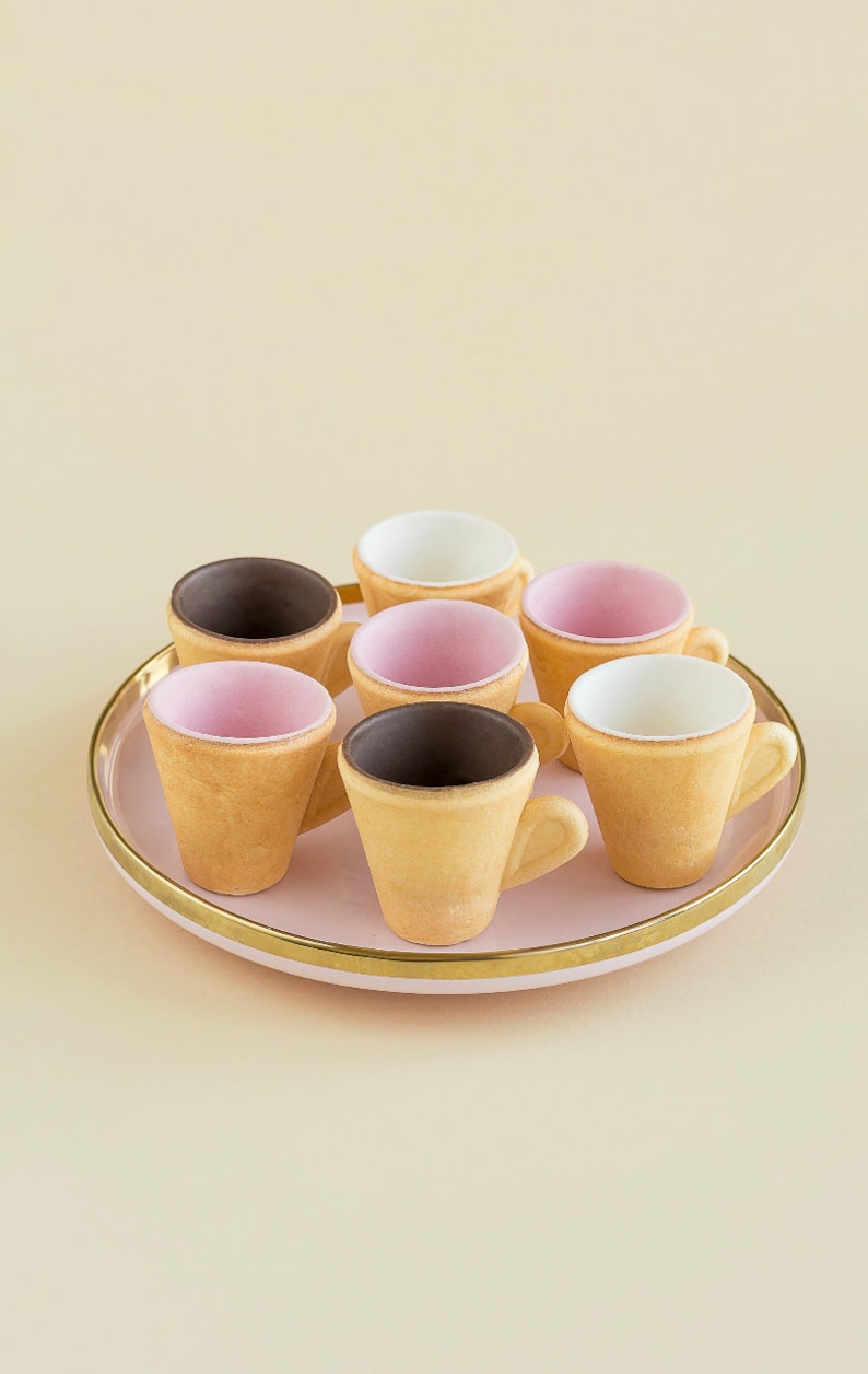 Edible Cups Dessert Cups Espresso Cup Cookies Coffee Bar Espresso ...