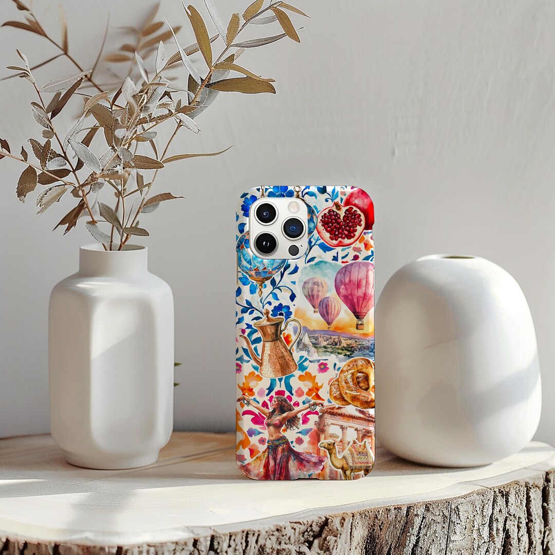 Turkish Culture Phone Case Turkey Travel Collage Phone Cover ...