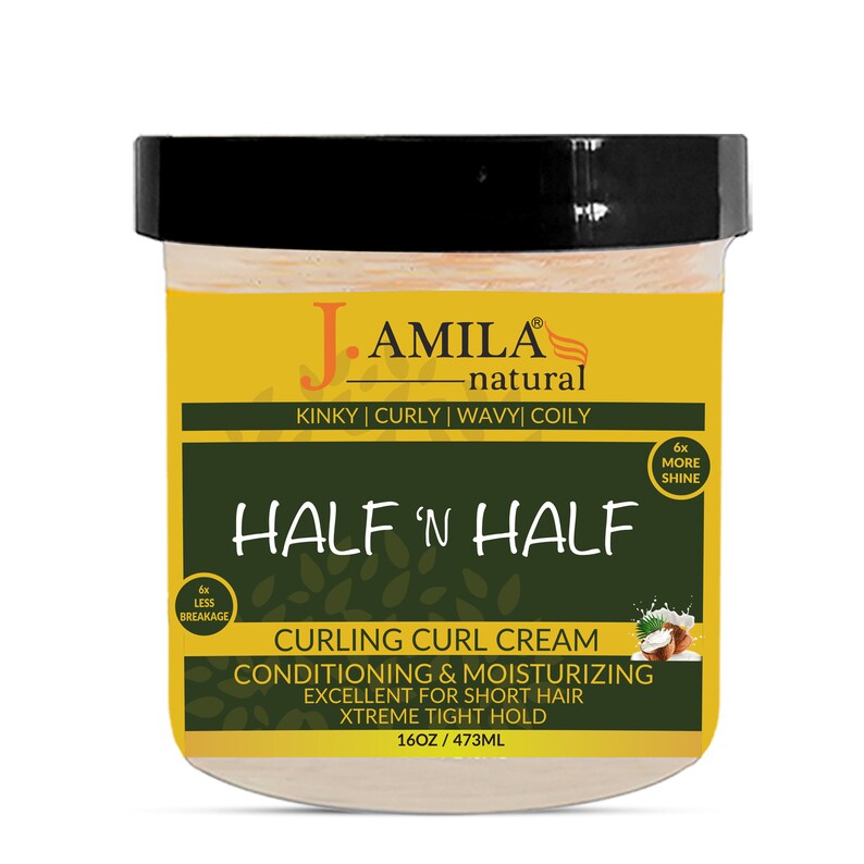 J.AMILA Natural Award-winning, Half N Half Hair Cream Long Lasting ...