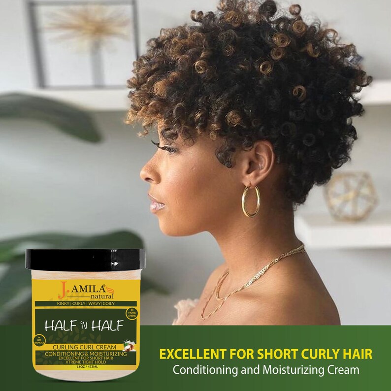 J.AMILA Natural Award-winning, Half N Half Hair Cream Long Lasting ...