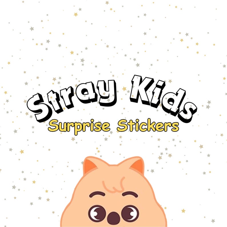 Stray Kids Surprise Stickers - Etsy