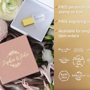 Custom USB Box and USB Drive, Wedding Glass Engraved USB Flash Drive 8 ...