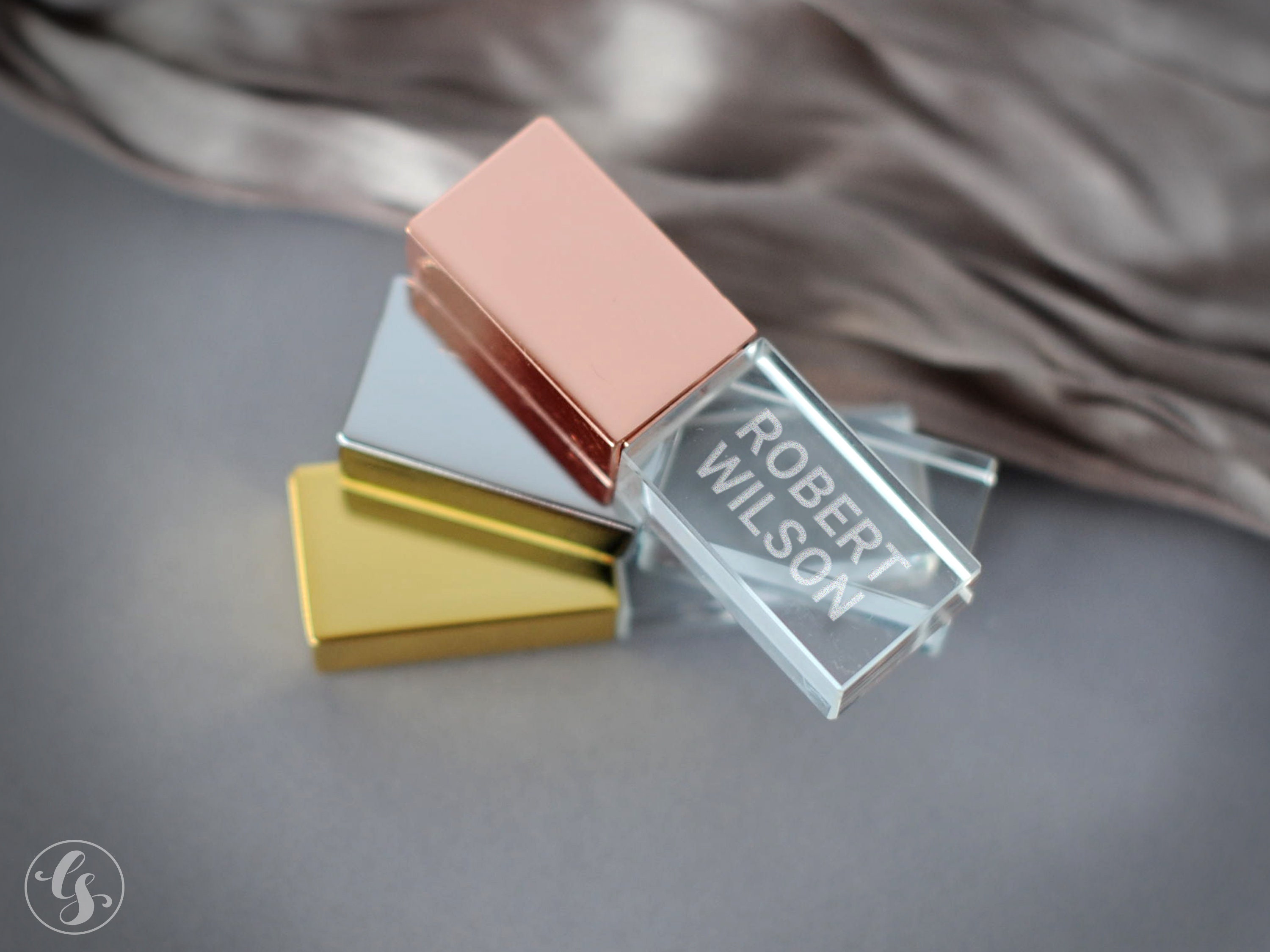 Crystal USB Flash Drive Personalized Wedding USB Drive Engraved USB ...