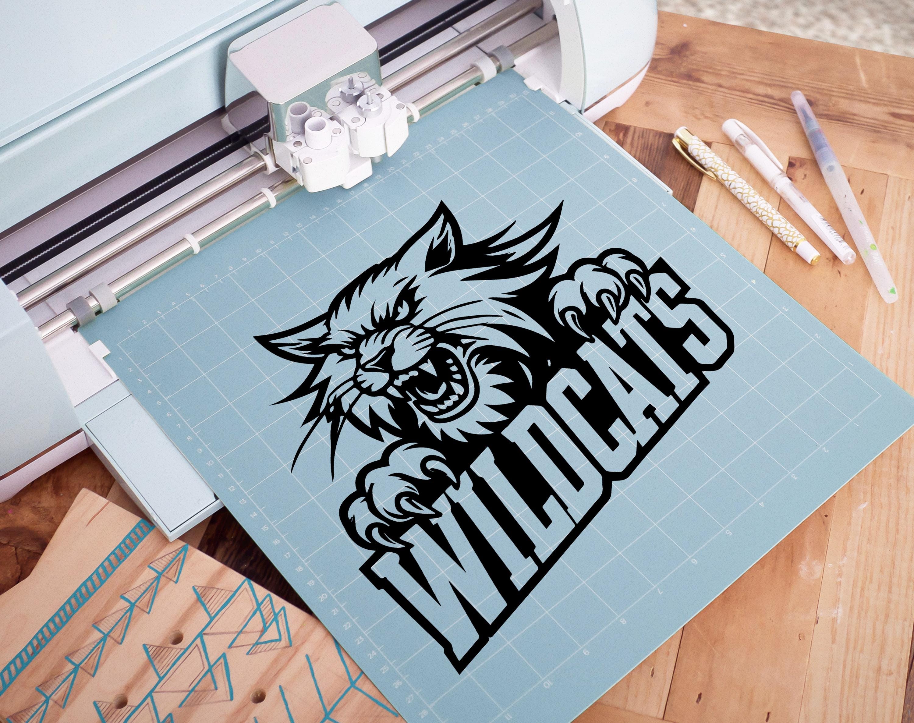 Wildcats School Sport Team Logo SVG, PNG, PDF, Ai, Dxf File Baseball ...