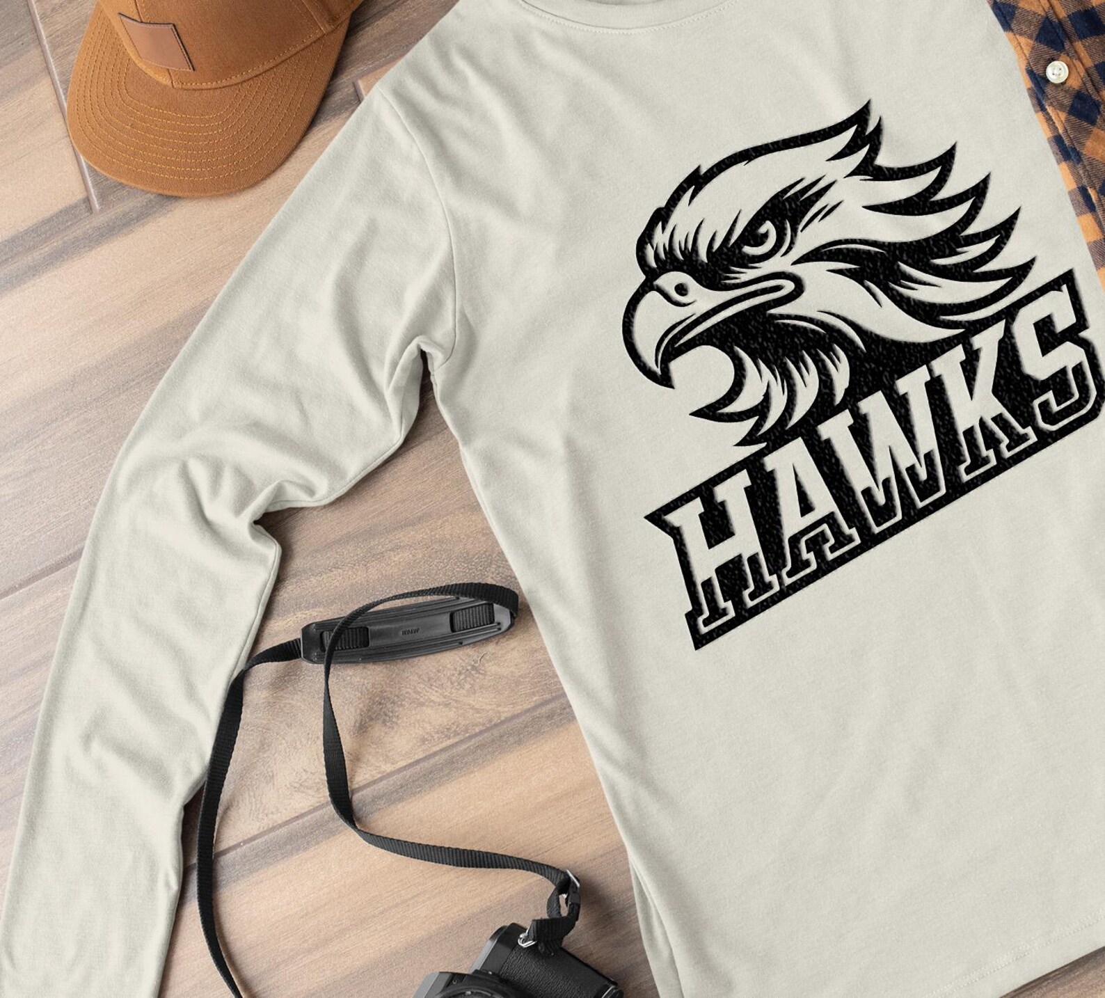 Hawks Sport Team Logo SVG, PNG, Dxf, Ai File | Baseball, Basketball ...
